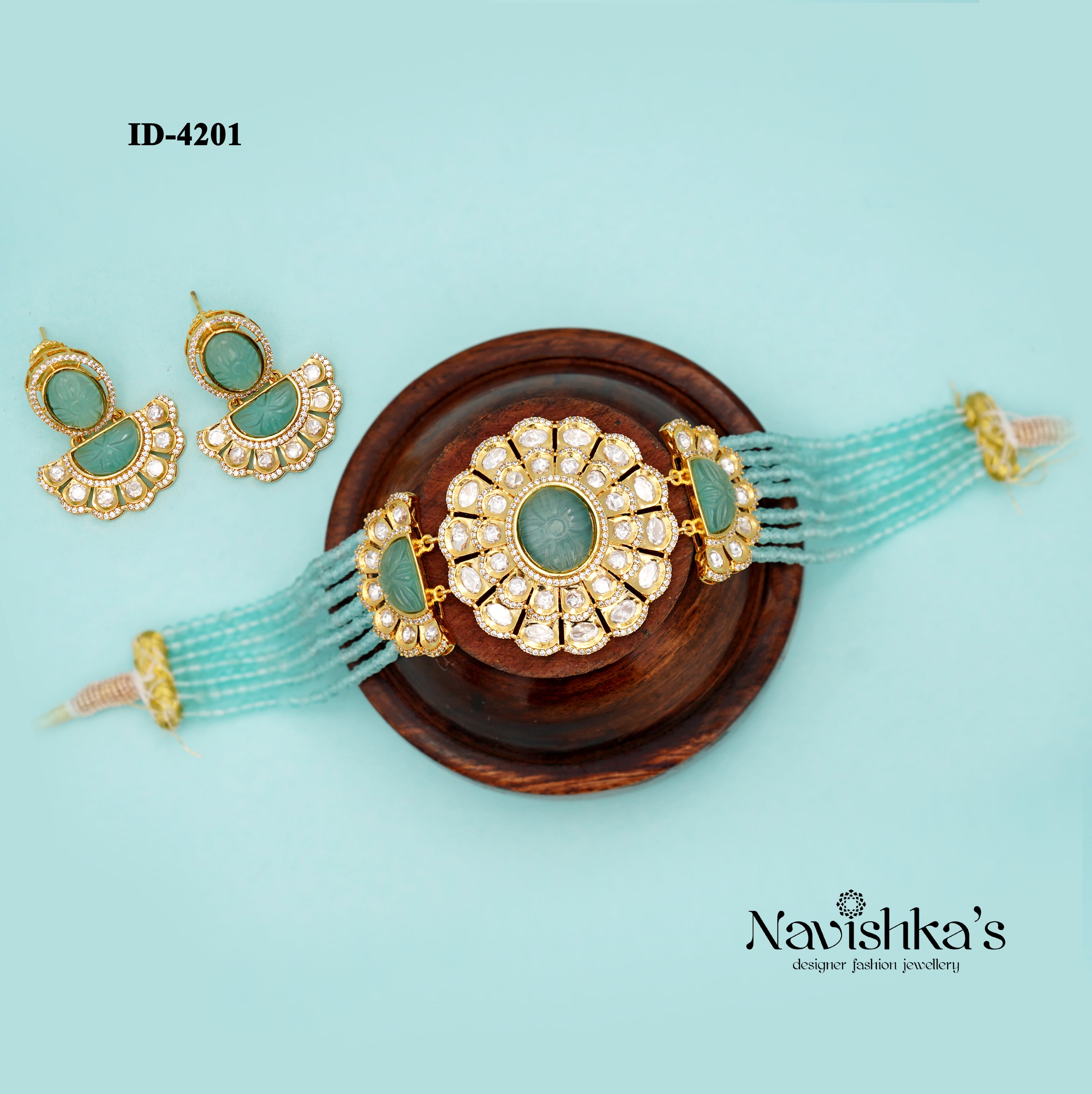 Victorian Choker set – Navishka's designer fashion jewellery