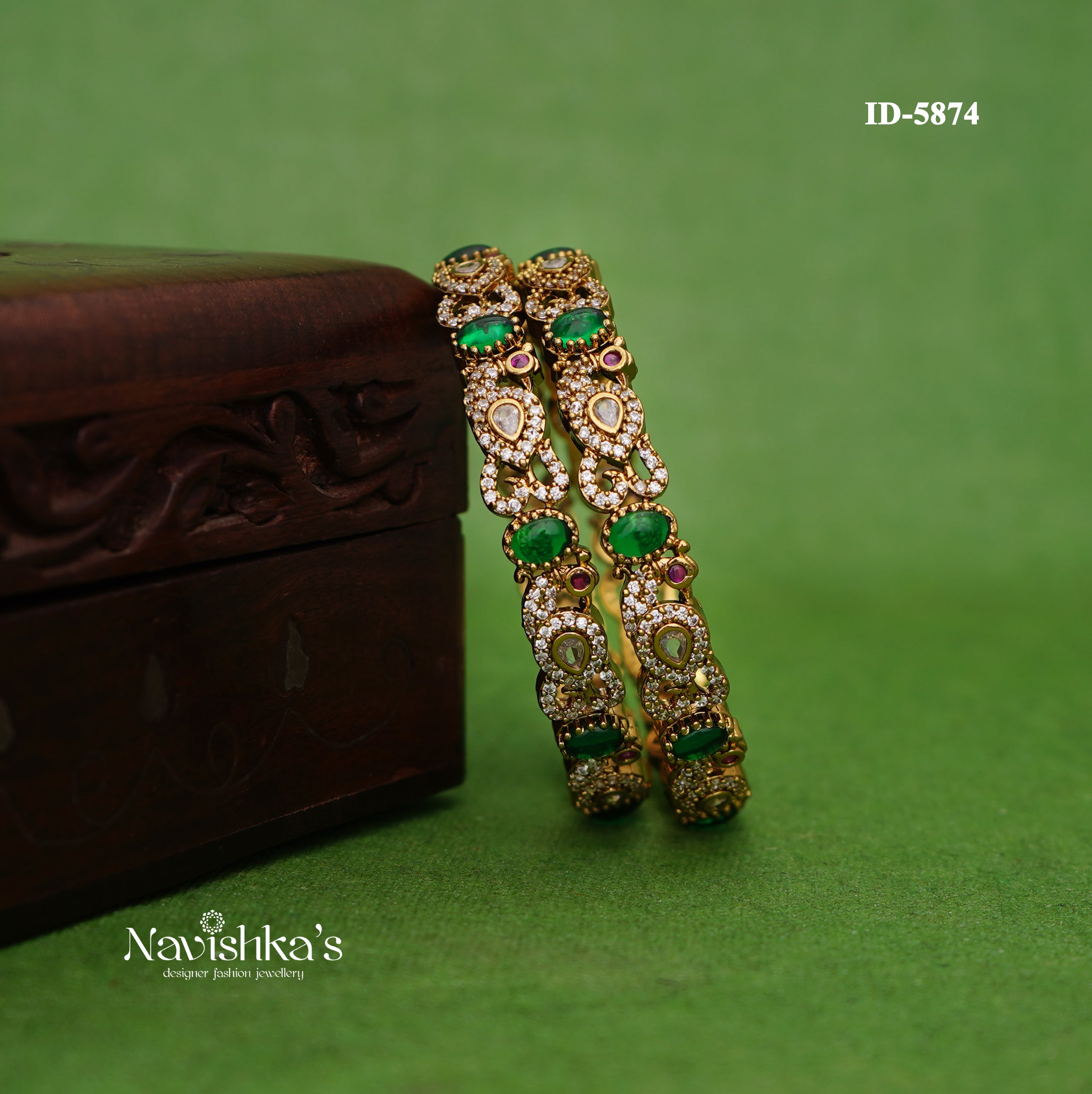 VICTORIAN BANGLES – Navishka's designer fashion jewellery