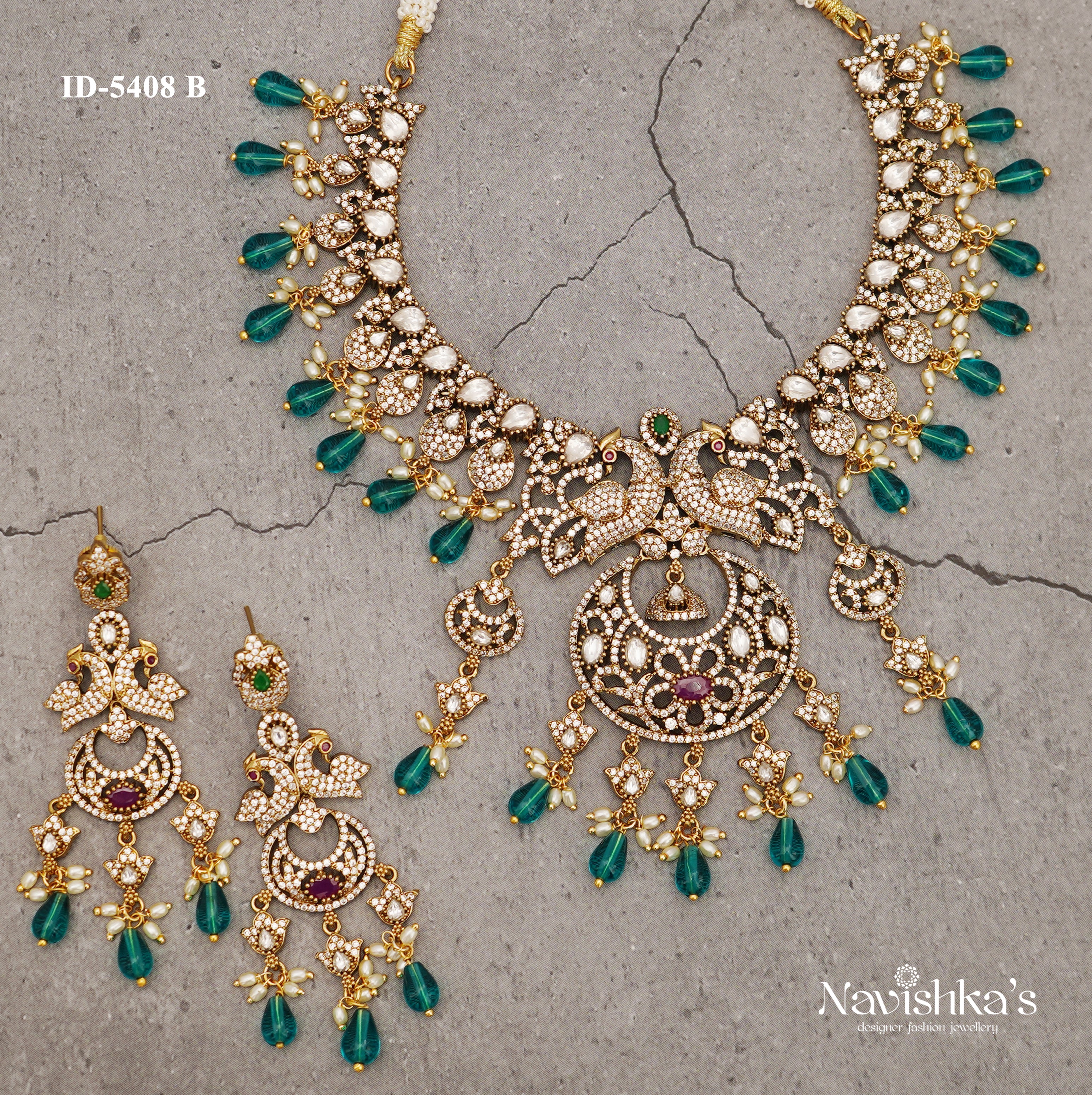 Victorian Necklace Sets – Navishka's designer fashion jewellery