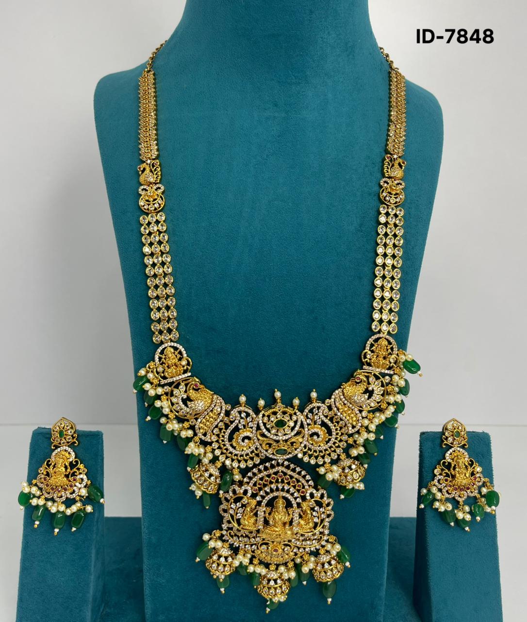 Antique Haram Set – Navishka's designer fashion jewellery