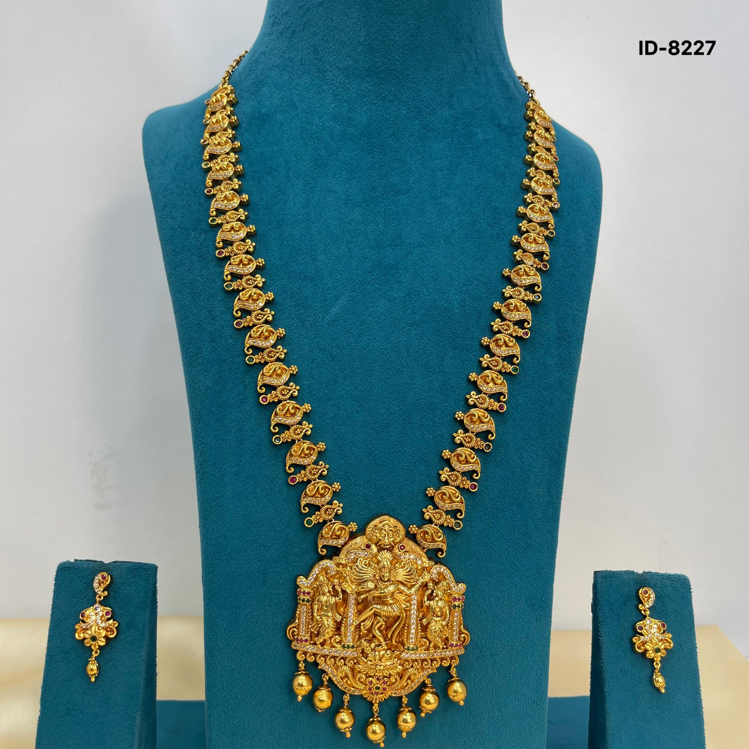 Antique Haram Set – Navishka's designer fashion jewellery