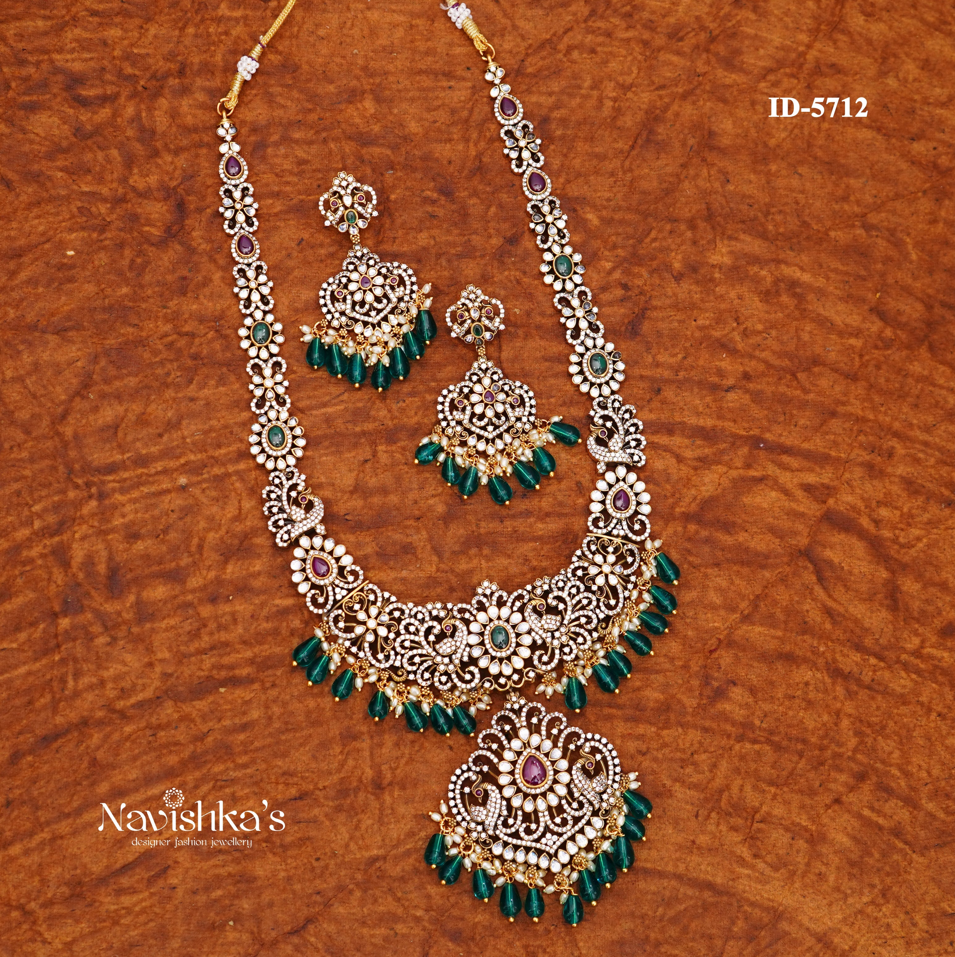 Victorian Haram Set – Navishka's designer fashion jewellery